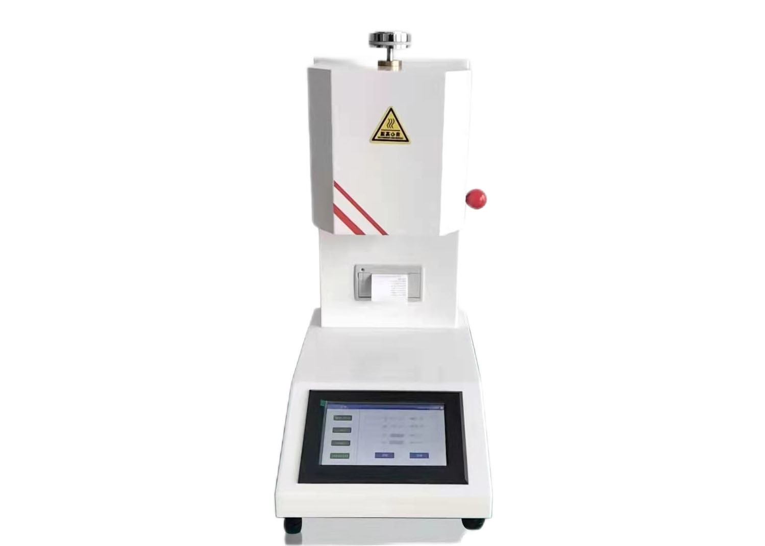 Melt Flow Index Tester for Plastic Materials with Dual Temperature Control